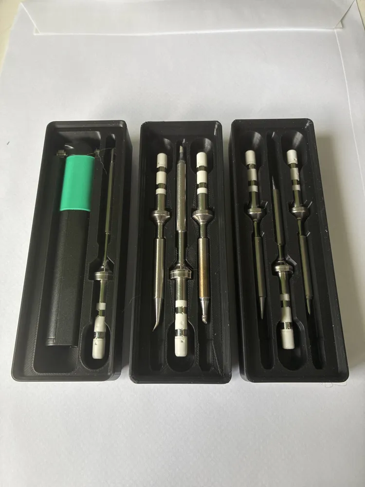 Pinecil V2 Gridfinity storage - with tip - Free 3D Print Model - MakerWorld