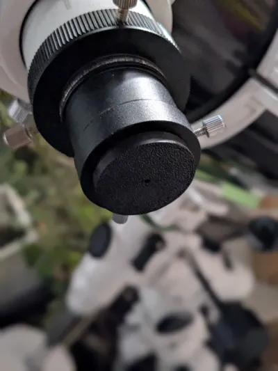 Collimation cap 1.25" eyepiece for telescope by Maq3D - MakerWorld