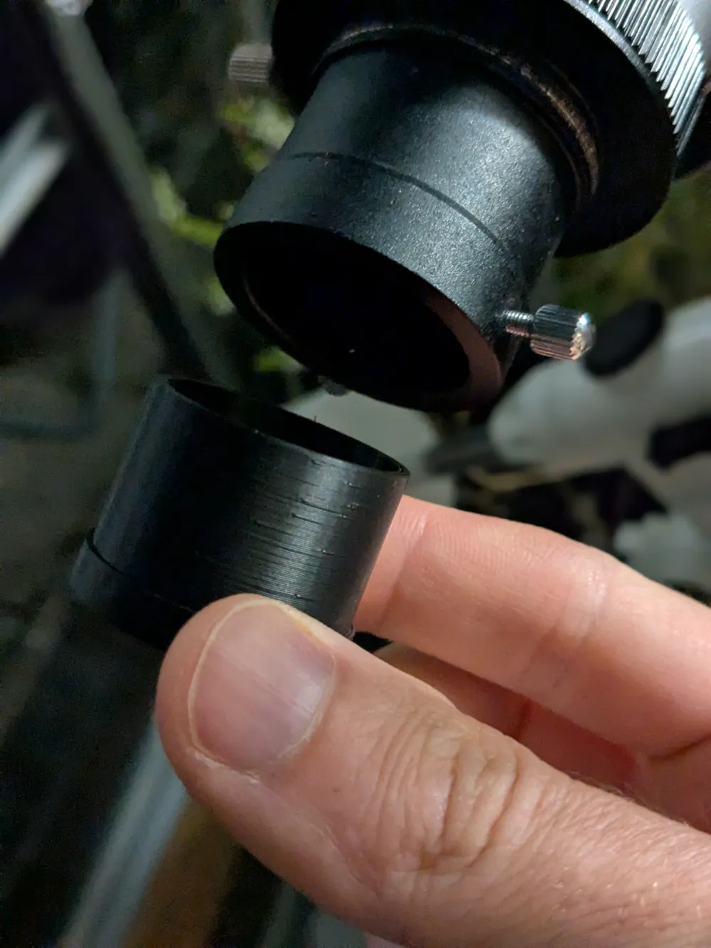 Collimation cap 1.25" eyepiece for telescope - Free 3D Print Model ...