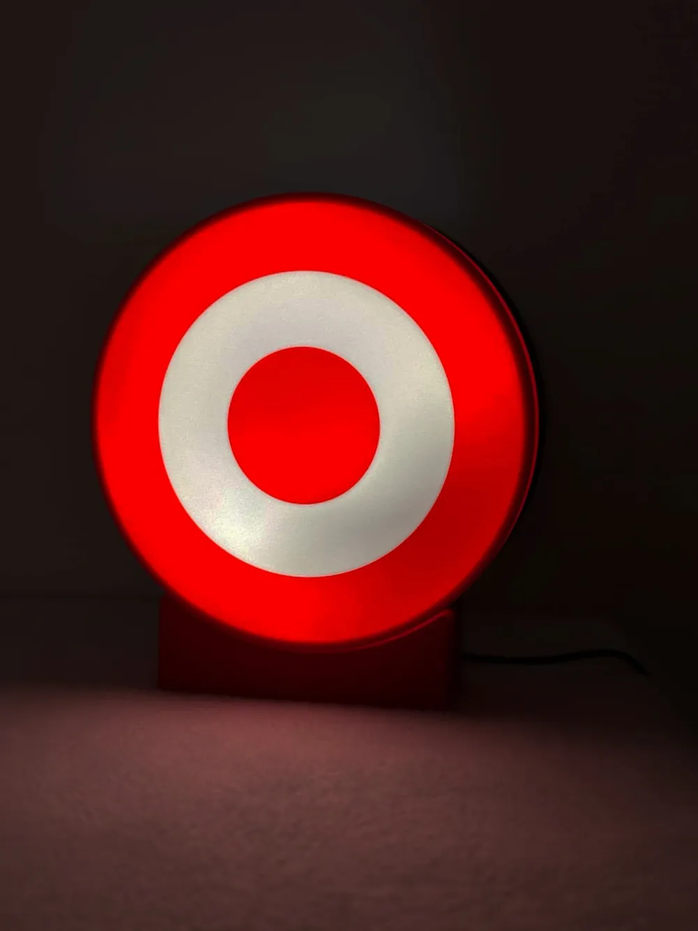 Mini Target store logo light box by Tinker Link - MakerWorld