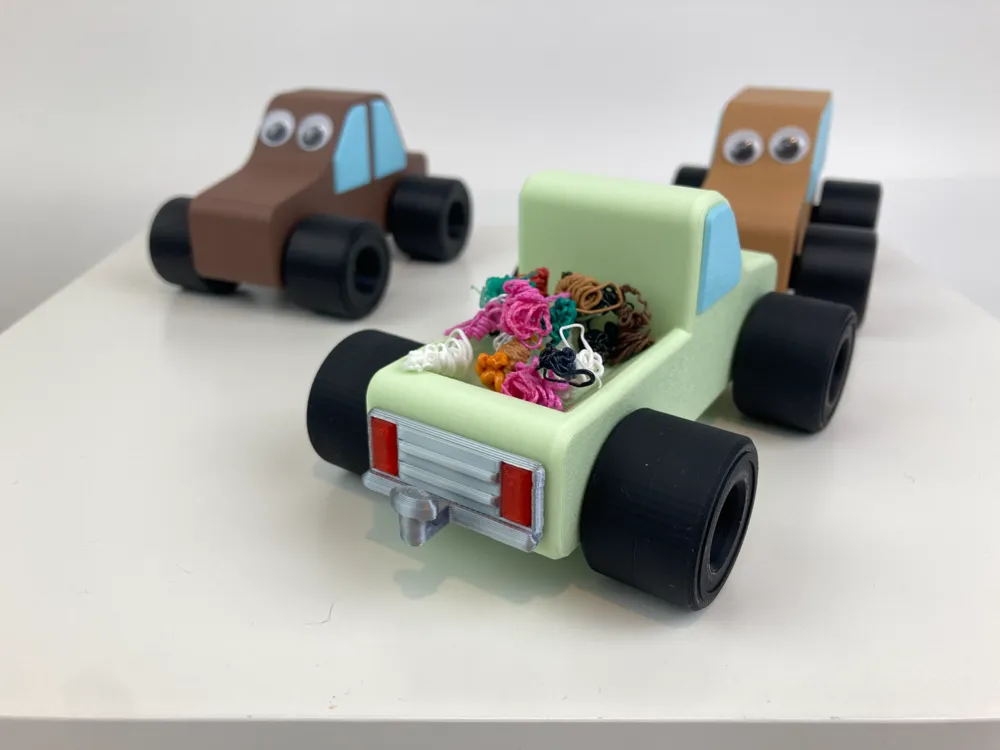 Folding car - Pickup by 3DNestCZ - MakerWorld