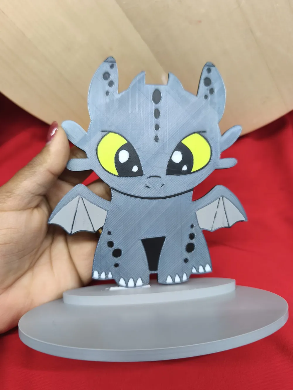 Trophy - Toothless figure - Free 3D Print Model - MakerWorld