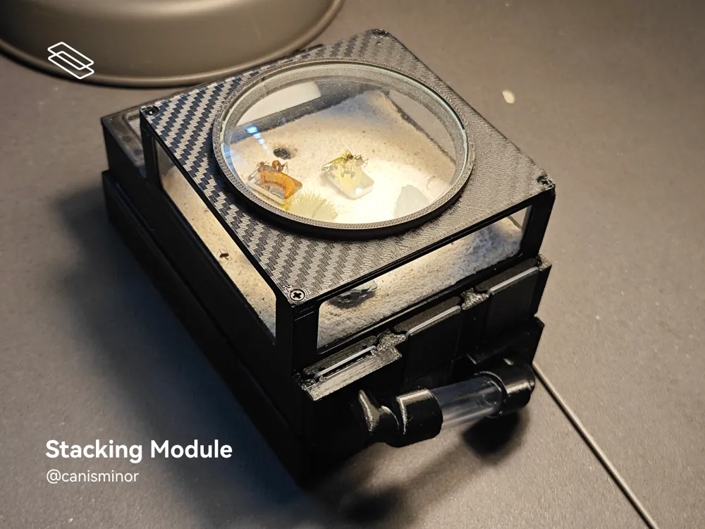 Slide Ant Nest - Stacking Module by CanisMinor - MakerWorld