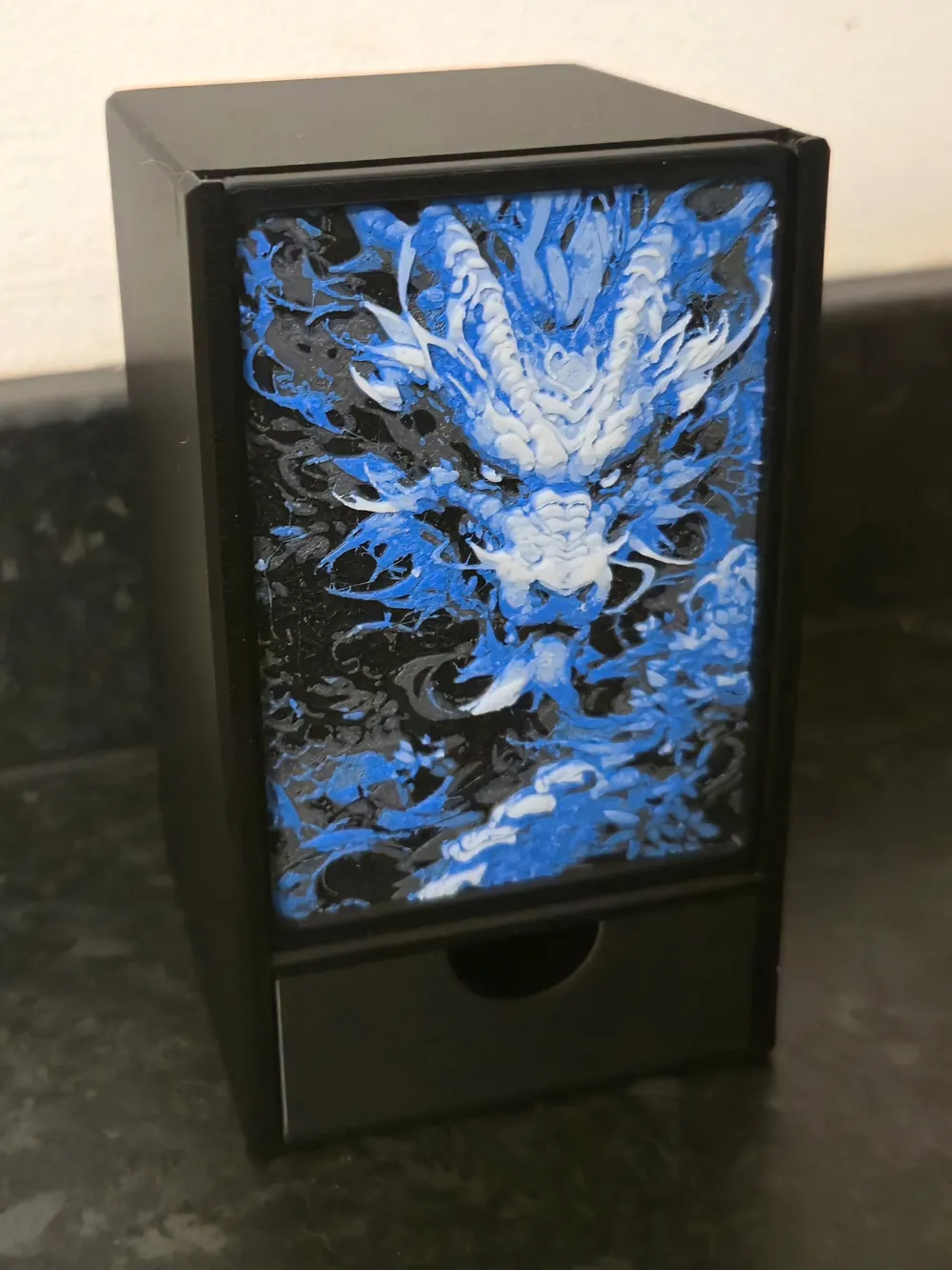 MTG Commander Deck Box intarsio Drago Hueforge - Modello di stampa 3D ...