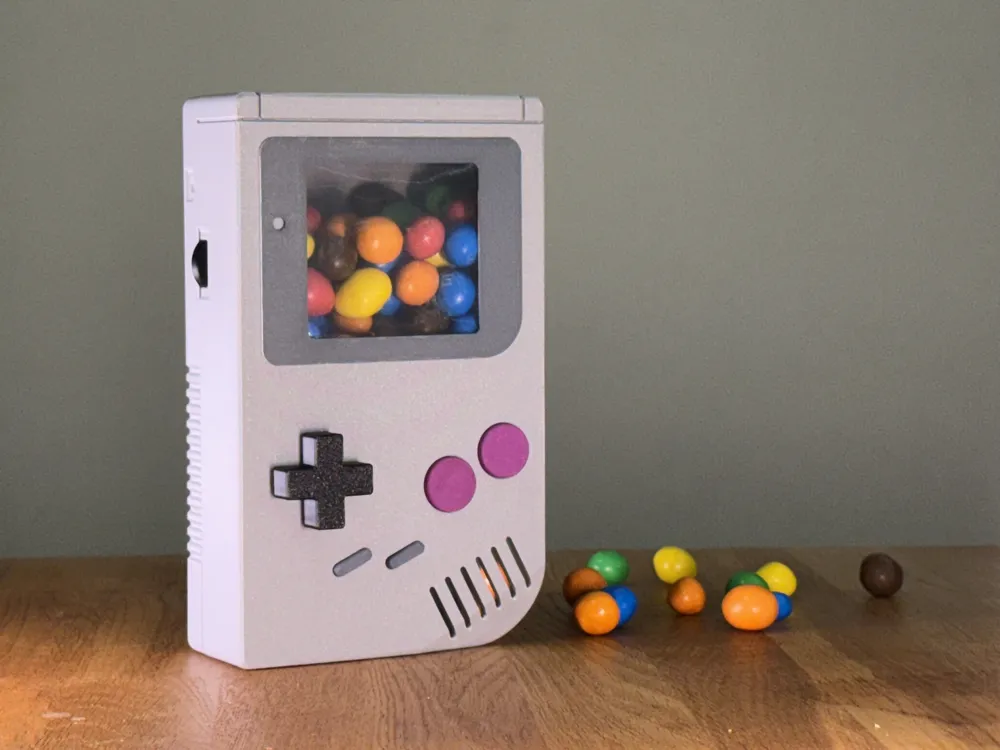 Game Boy Candy Dispenser - Free 3D Print Model - MakerWorld
