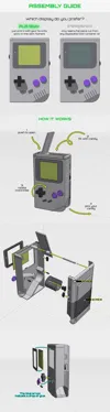 Game Boy Candy Dispenser - Free 3D Print Model - MakerWorld