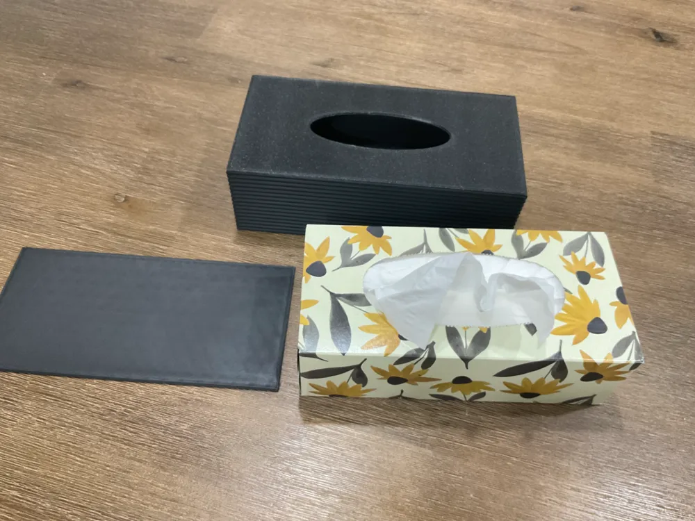 Tissue Holder Scotties with Sliding Bottom Lid by SWElite - MakerWorld