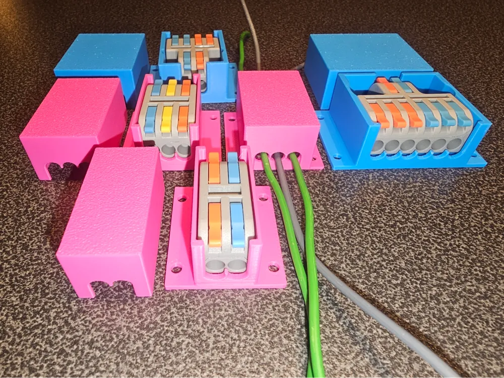 Mini Quick Fast Wiring Cable Connectors Box by Olov - MakerWorld