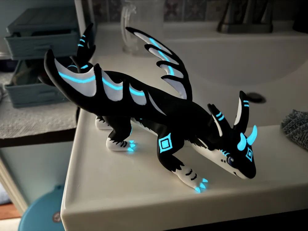 Shark Dragon - On the Prowl - Free 3D Print Model - MakerWorld