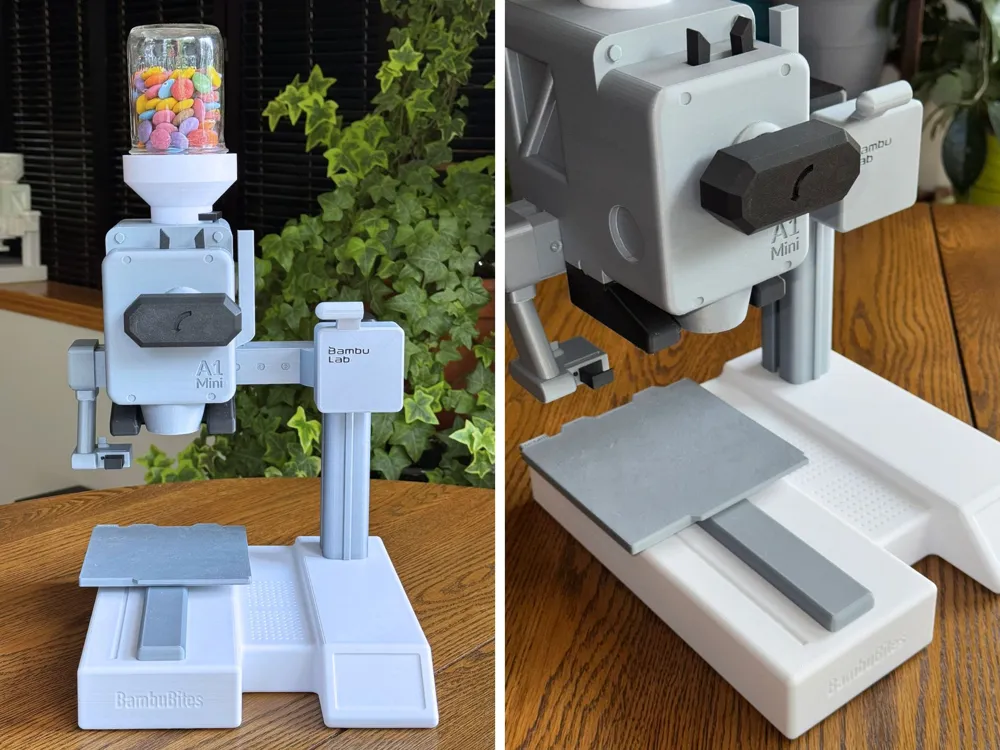 BambuBites A1 Mini Style Candy Extruder/Dispenser - Free 3D Print Model ...
