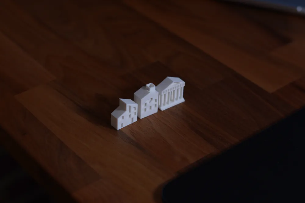 Mini House Fridge Magnets – 10x2mm Magnet Insert - Free 3D Print Model ...