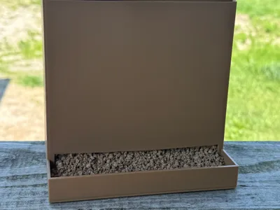 Quail or chick automatic trough feeder - Free 3D Print Model - MakerWorld