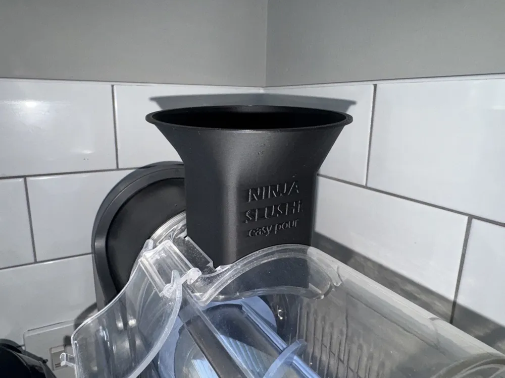 Ninja Slushi Easy Pour funnel V3 - Free 3D Print Model - MakerWorld