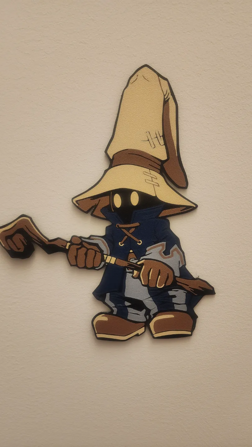 Vivi Ornitier - FFIX 2D Wall Art by Mech - MakerWorld