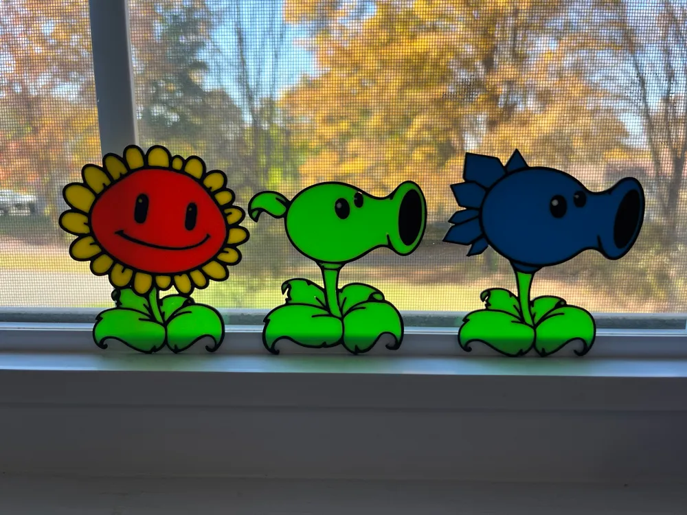 Pea shooter from Plants vs Zombies by AFK_NX - MakerWorld