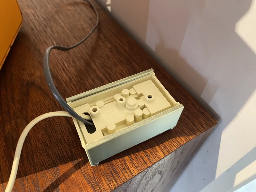 Telecom Gold Phone Surge Protector Holder by Cameron - MakerWorld