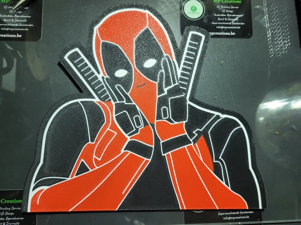 Deadpool Lightbox by MP Creations - MakerWorld