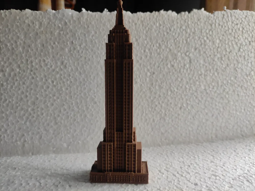 Empire state building for 3d printing - Free 3D Print Model - MakerWorld