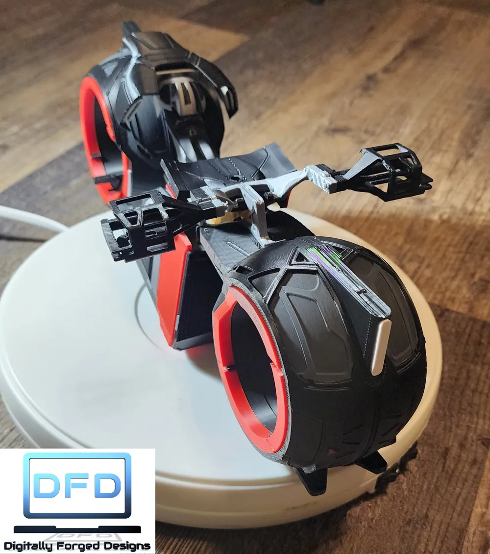 Tron Ares Screen Accurate Lightcycle - Free 3D Print Model - MakerWorld