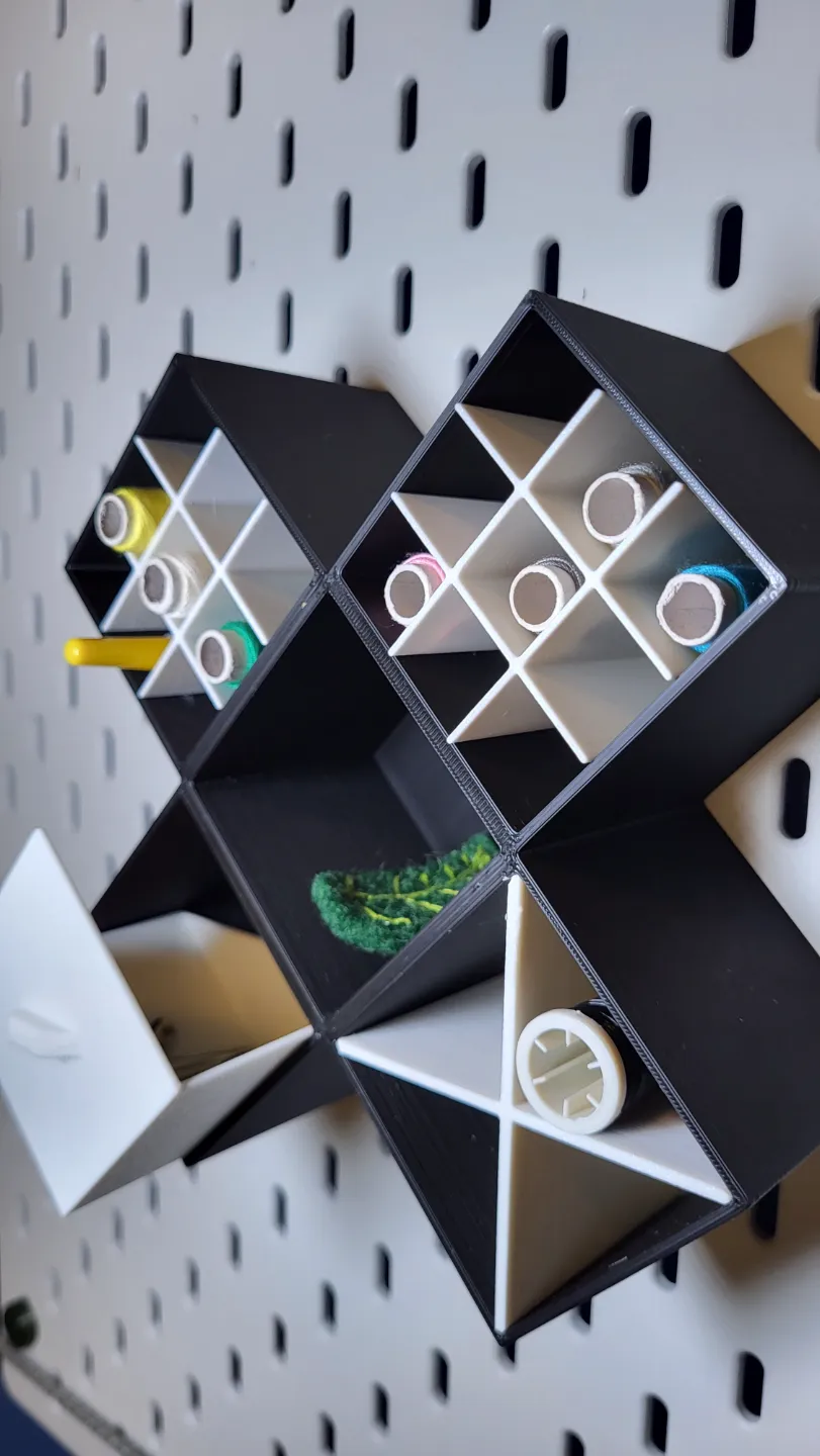 Pegboard X Shelf Drawer Storage by Art Design. 3D - MakerWorld