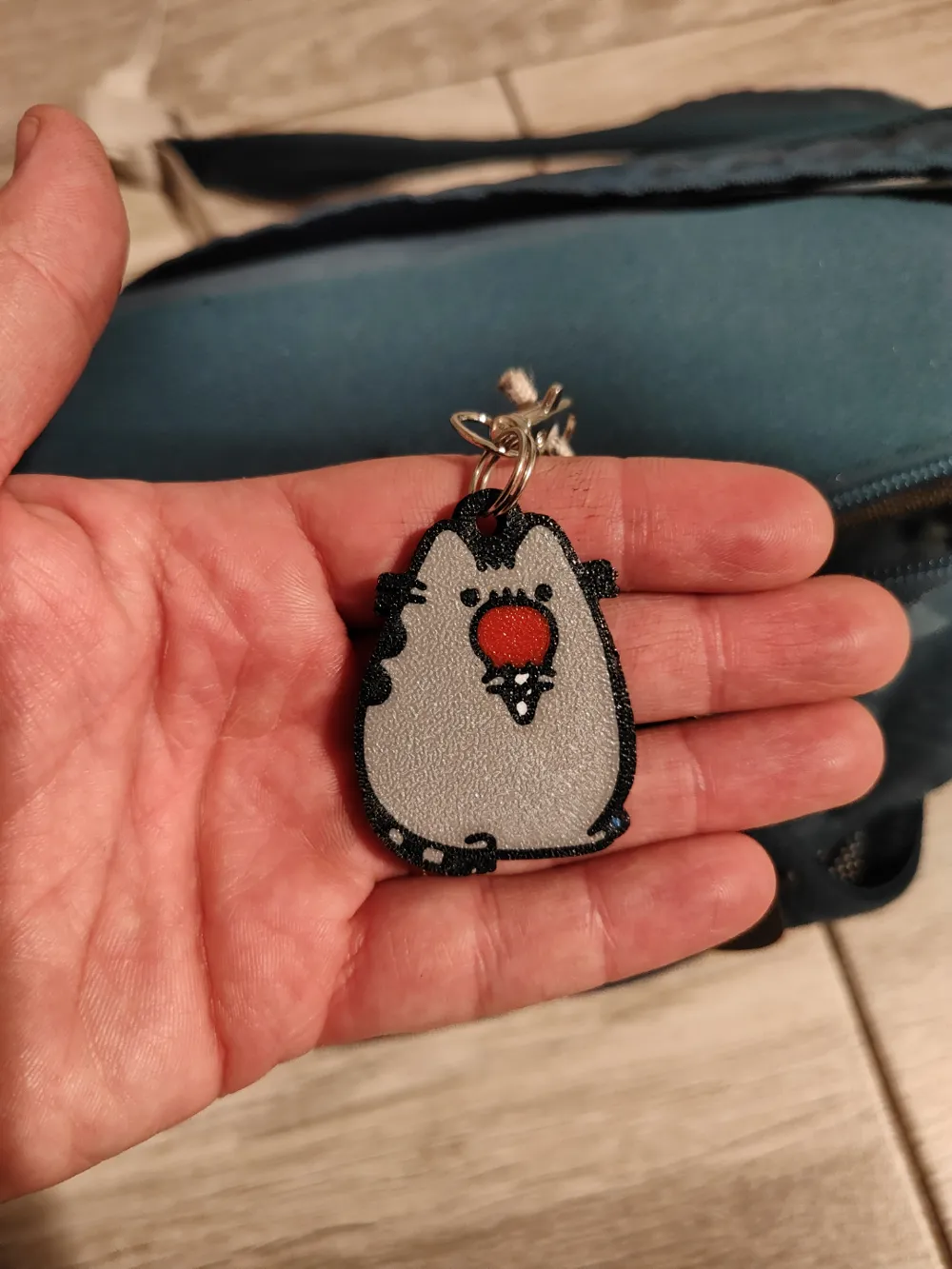 Pusheen Keychain by Robert - MakerWorld