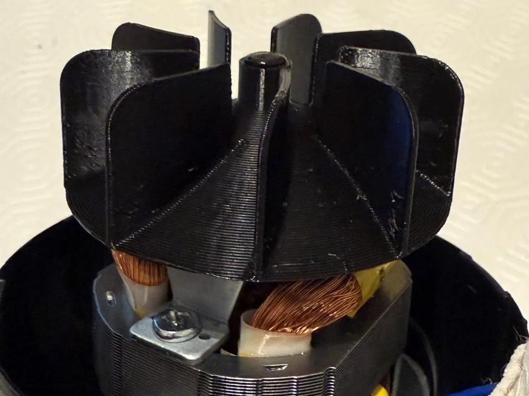 Hair Dryer Fan - Free 3D Print Model - MakerWorld