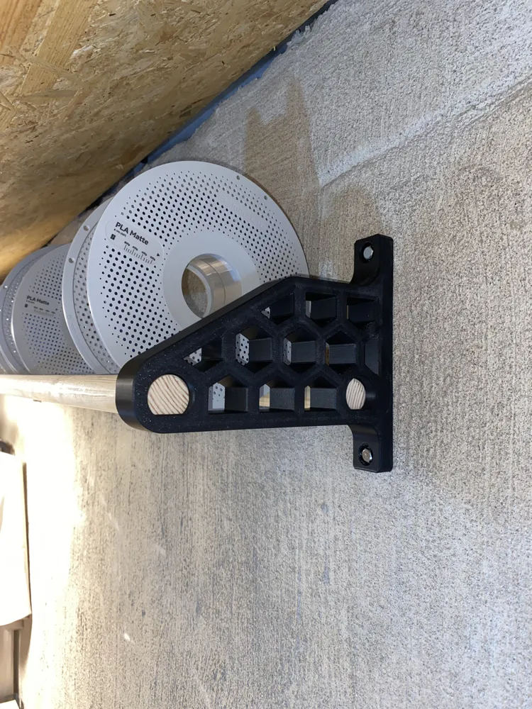 Modular Filament Shelf (21-31 mm dowels) by Jonas Gartner MakerWorld: Download Free 3D Models