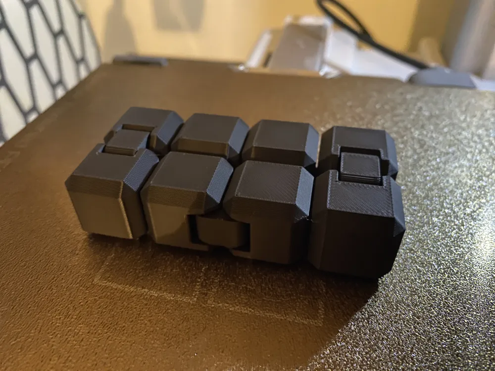 Fidget Infinity Cube by ROSWMakerWorld: Download Free 3D Models