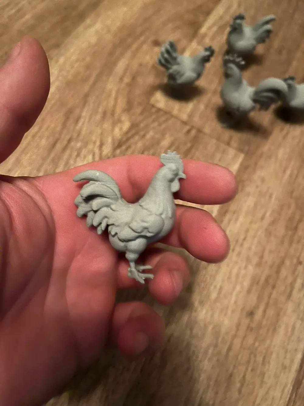 Hens and a rooster by Ainon3Dprint MakerWorld: Download Free 3D Models