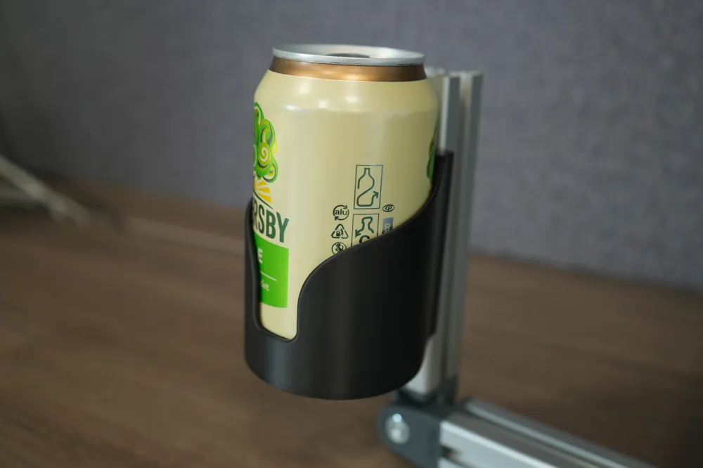 Aluminum Profile Sim Racing Cup Holder by epissal MakerWorld: Download ...