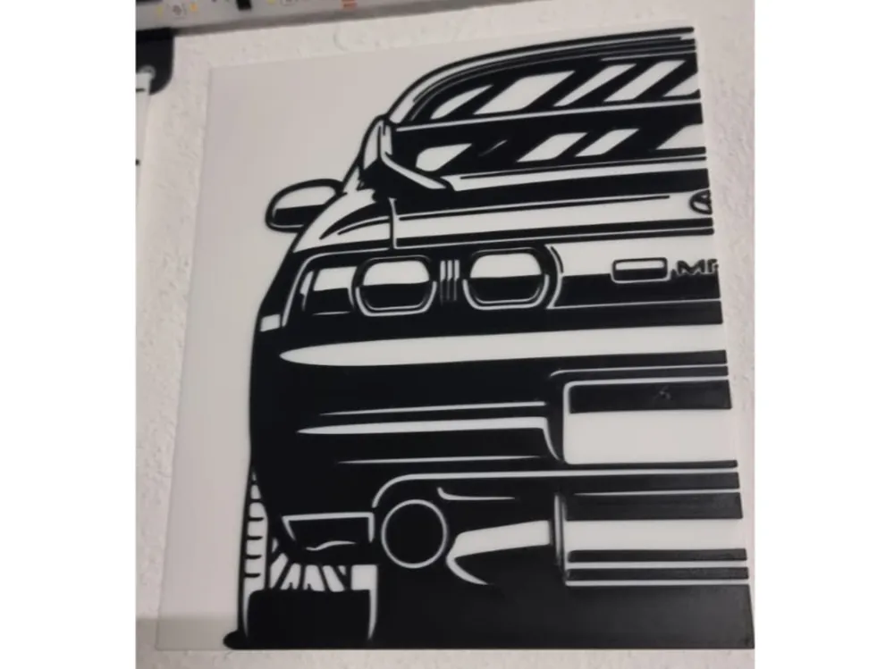 2D Wall art Toyota MR2 JDM Style by R.Werner Print - MakerWorld