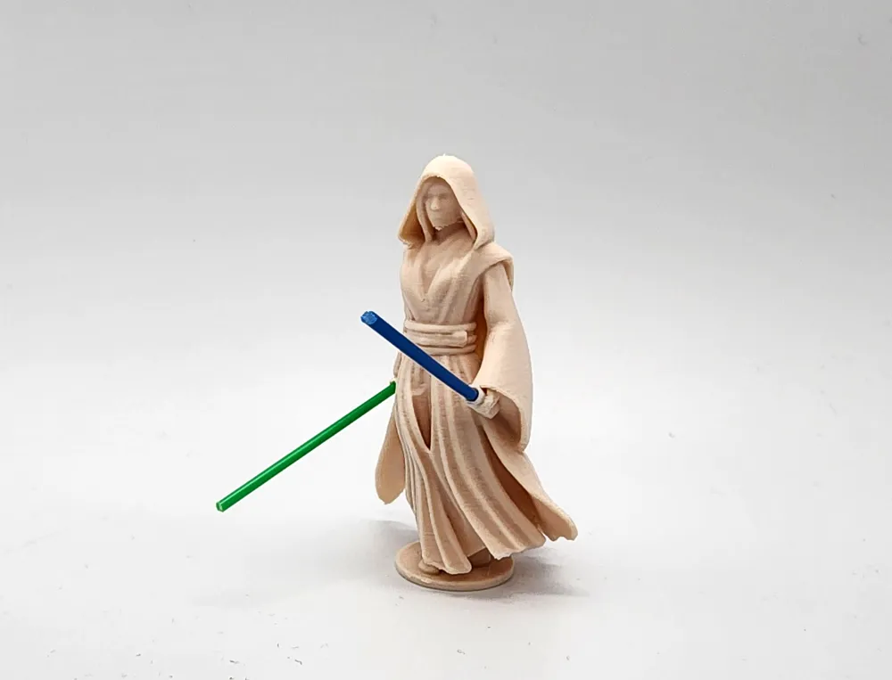 Female Dual-Saber Miniature w/Filament Lightsaber - Free 3D Print Model ...