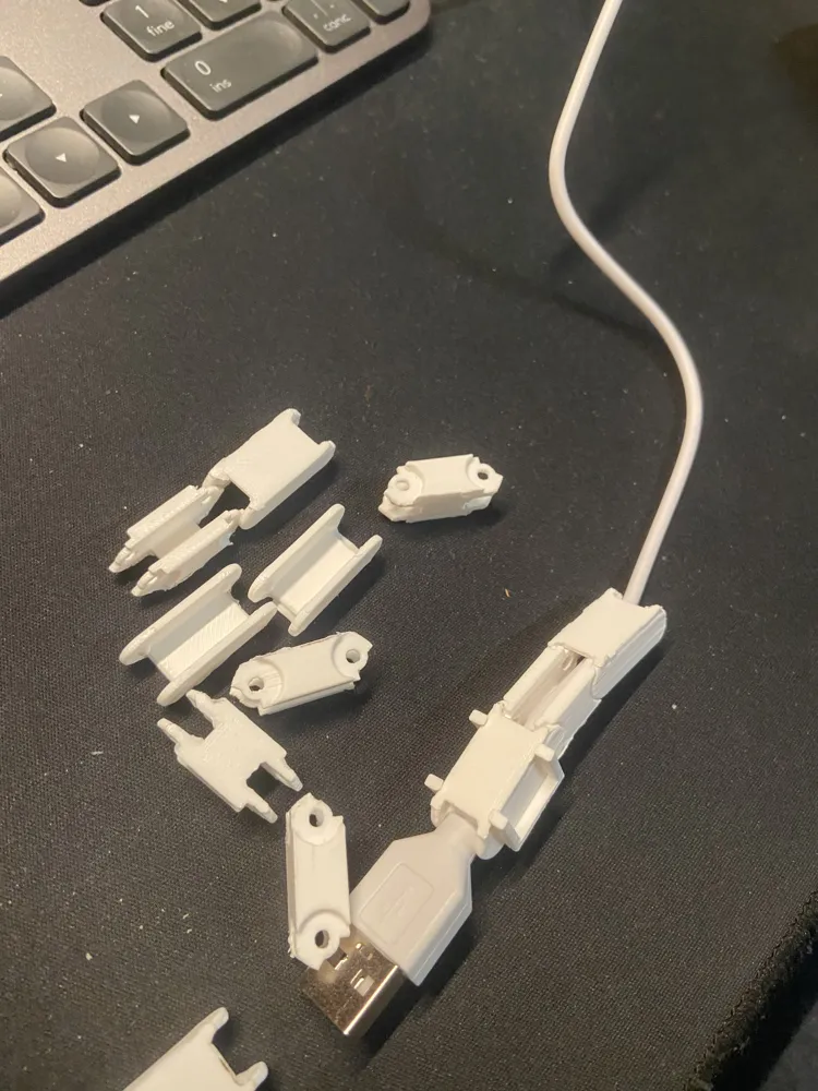 cable protector by Davideber MakerWorld: Download Free 3D Models