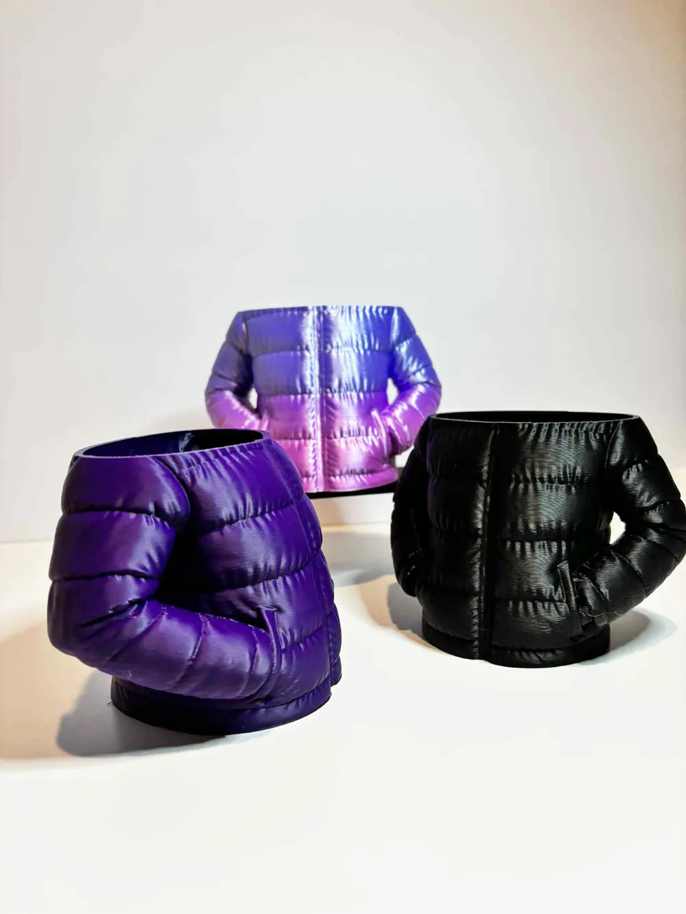 Copo para Canetas Puffer Jacket - Modelo gratuito para impressão 3D ...