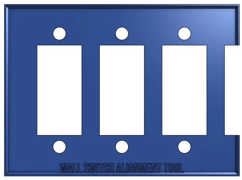 Decora Wall Light Switch Alignment Tool / Plate by KeKap MakerWorld ...