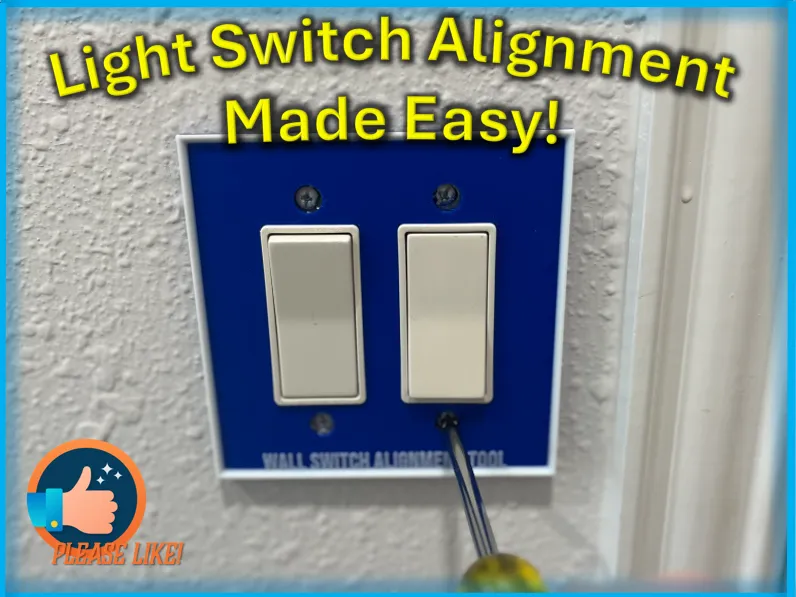 Decora Wall Light Switch Alignment Tool / Plate by KeKap MakerWorld ...