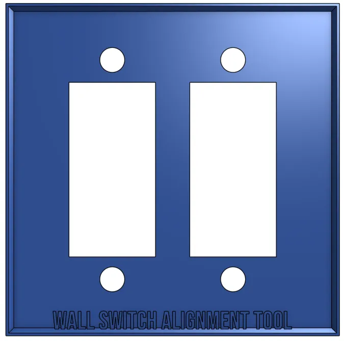 Decora Wall Light Switch Alignment Tool / Plate by KeKap MakerWorld ...