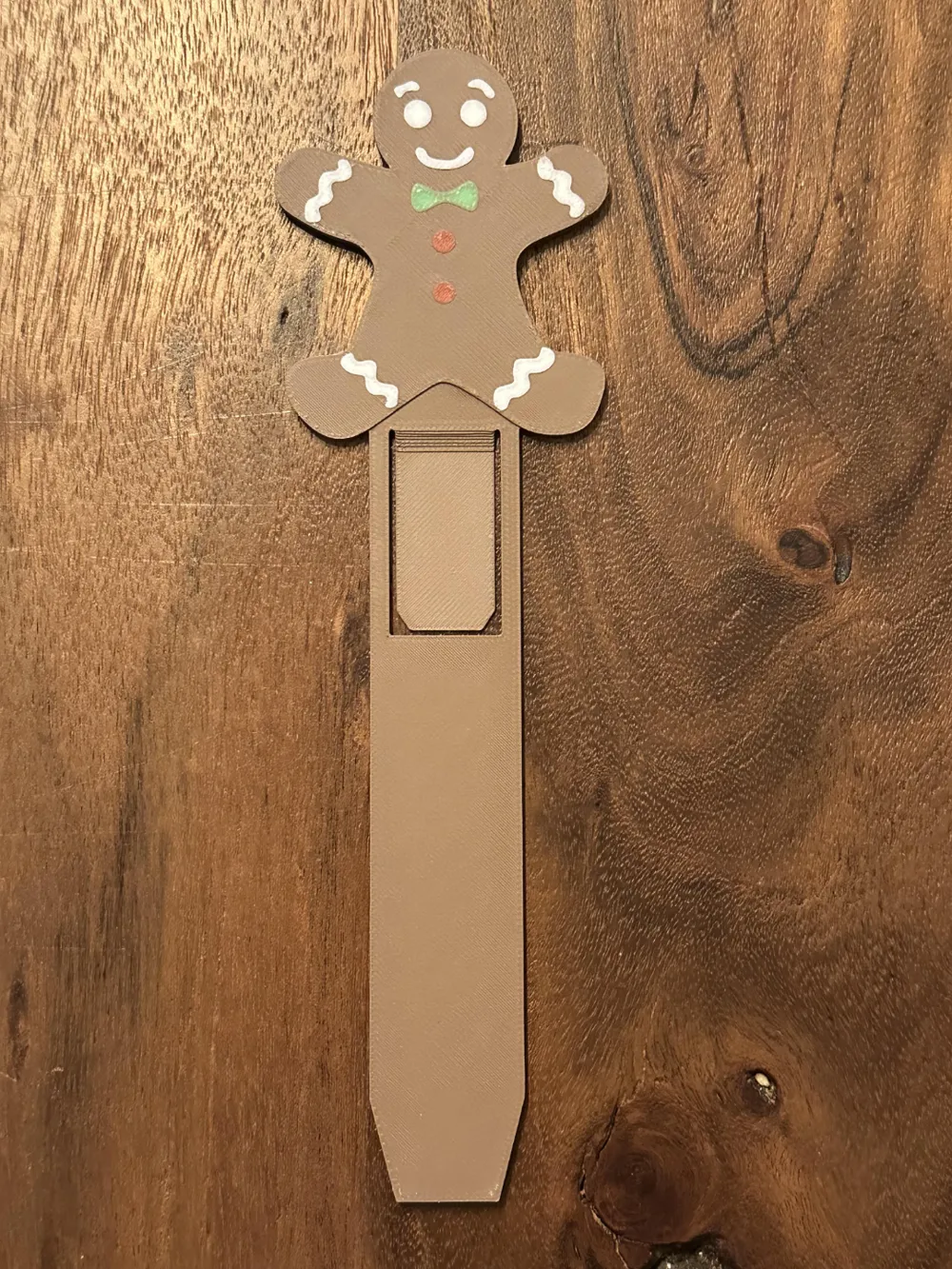 Ginger Bread Man Bookmark by Jared Fenster - MakerWorld