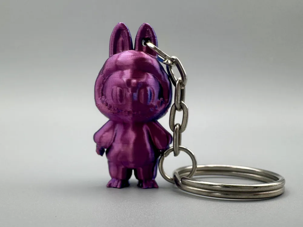 Labubu Keychain Mini Figure – Cute Character Charm - Free 3D Print ...