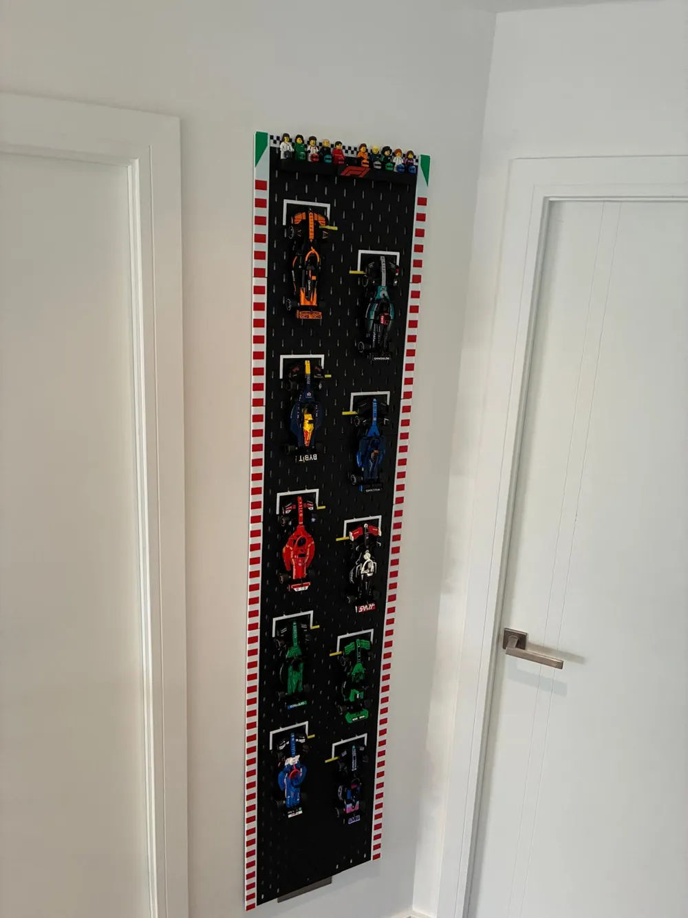 LEGO F1 Speed Champions Border Ikea SKÅDIS by AM DesignMakerWorld ...