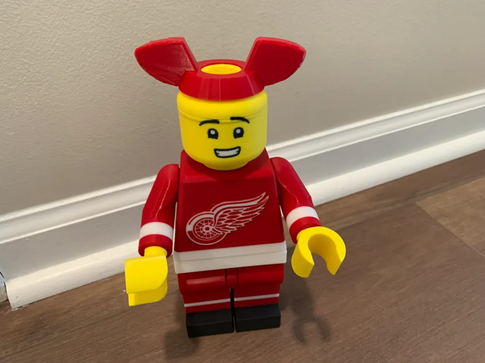 Brickman Wing Nut Hat by MattInDetroit - MakerWorld