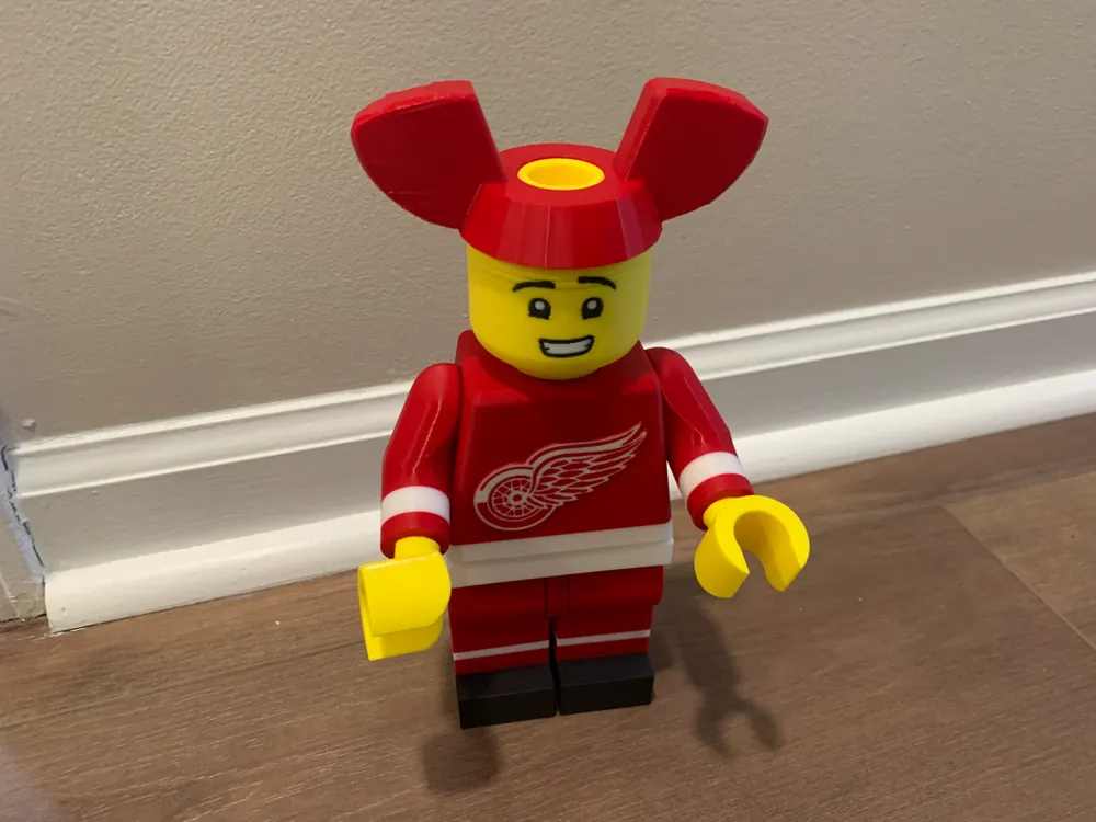 Brickman Wing Nut Hat by MattInDetroit MakerWorld: Download Free 3D Models