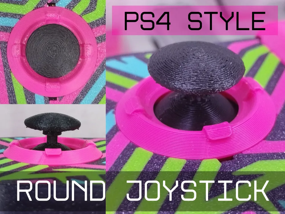 Cyberbrick Round Joystick for a Remote Controller Remixed by FADY ...