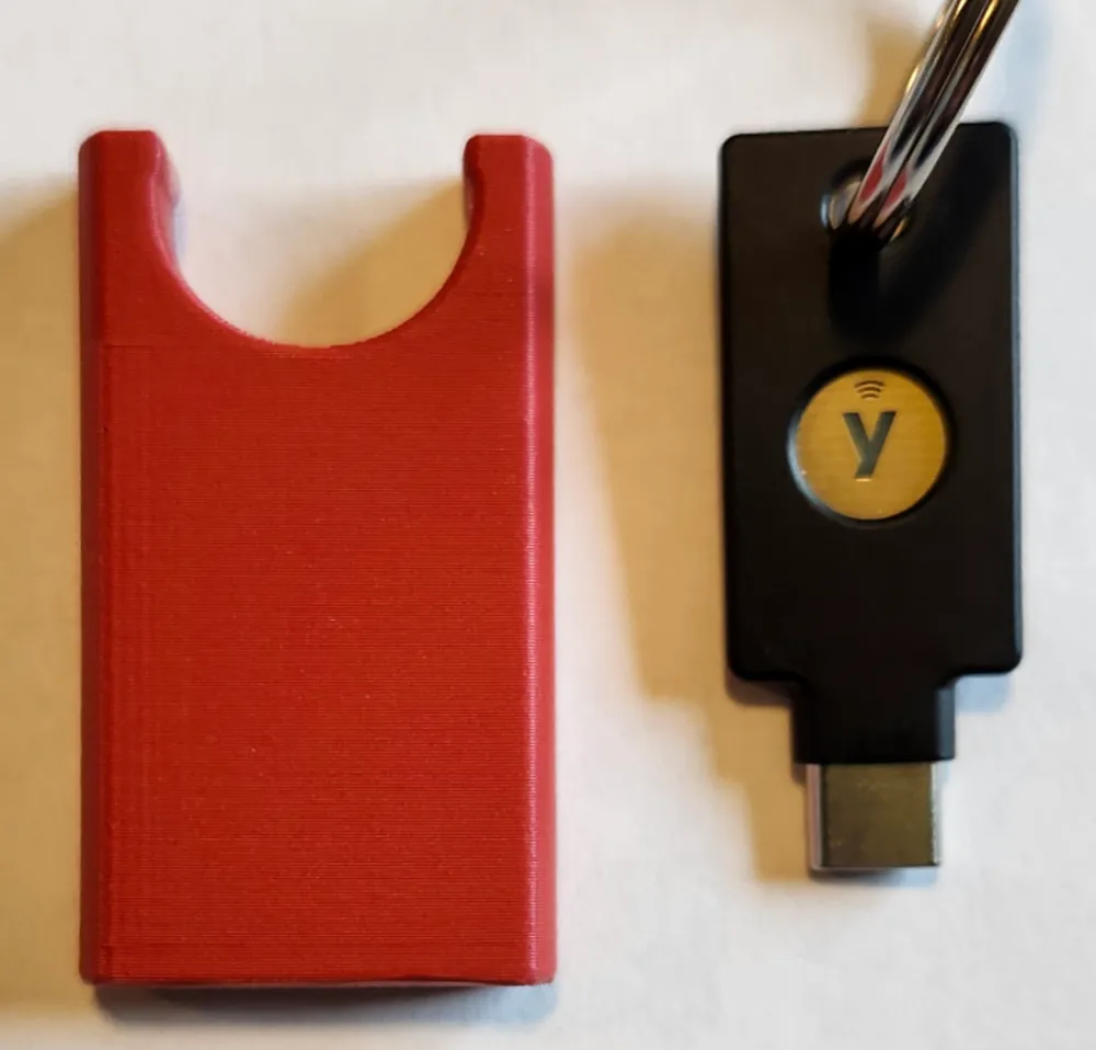 Yubico Security Key Protective Case. - Free 3D Print Model - MakerWorld