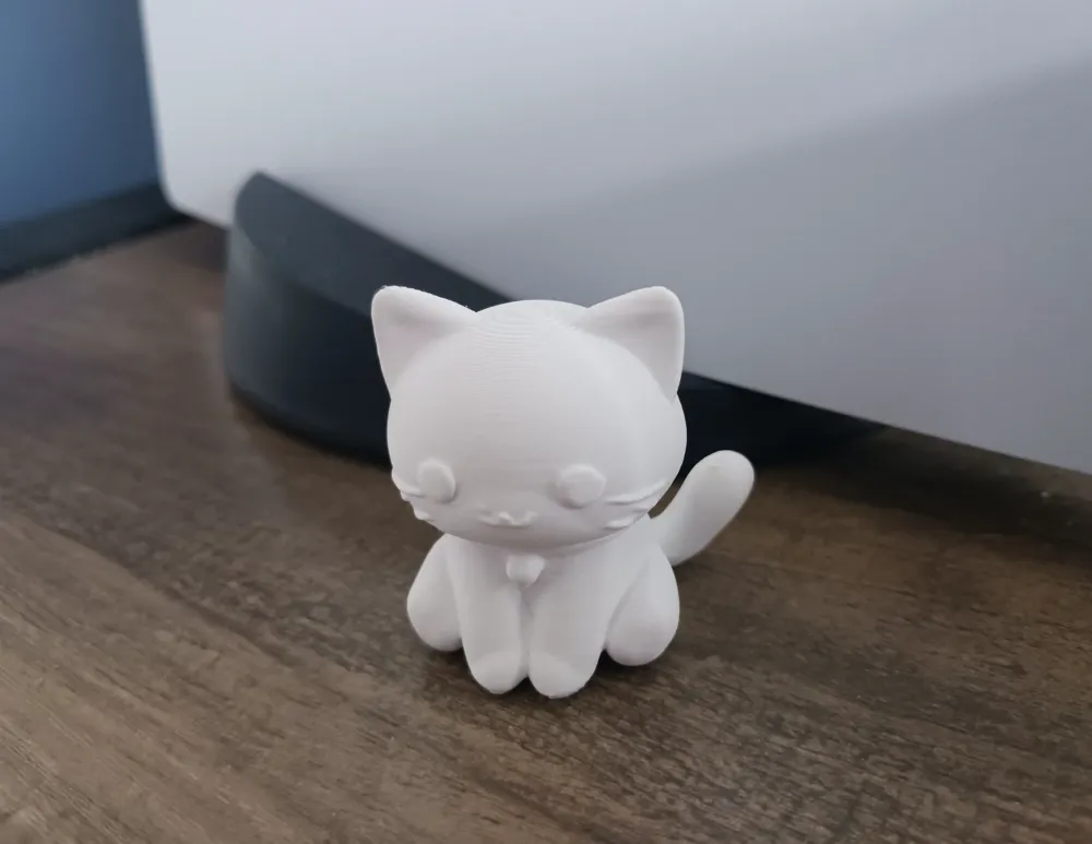 Small Cute Cat Figure by Printing Chaos MakerWorld: Download Free 3D Models