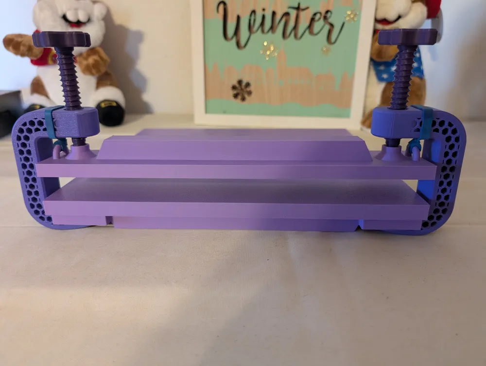 Book Binding Press - Free 3D Print Model - MakerWorld