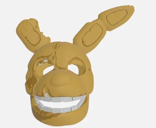 spring bonnie mask - Free 3D Print Model - MakerWorld