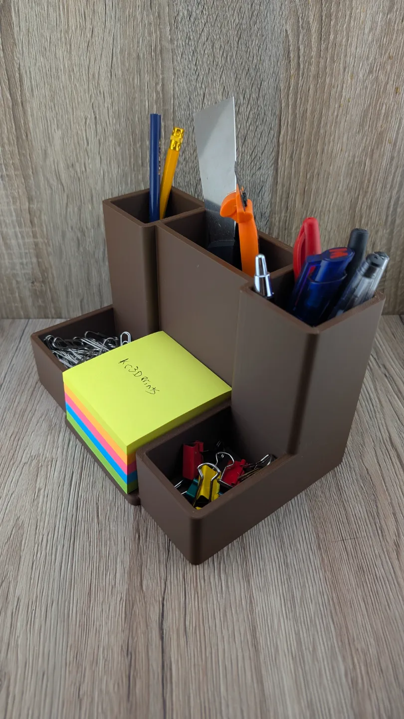 Desktop storage organiser by kianjc2005 - MakerWorld