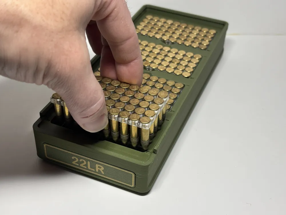 Ammo Box CCI Tray Conversion for 22LR - 4X 50 Rnds - Free 3D Print ...