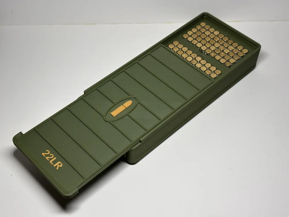 Ammo Box CCI Tray Conversion for 22LR - 4X 50 Rnds - Free 3D Print ...